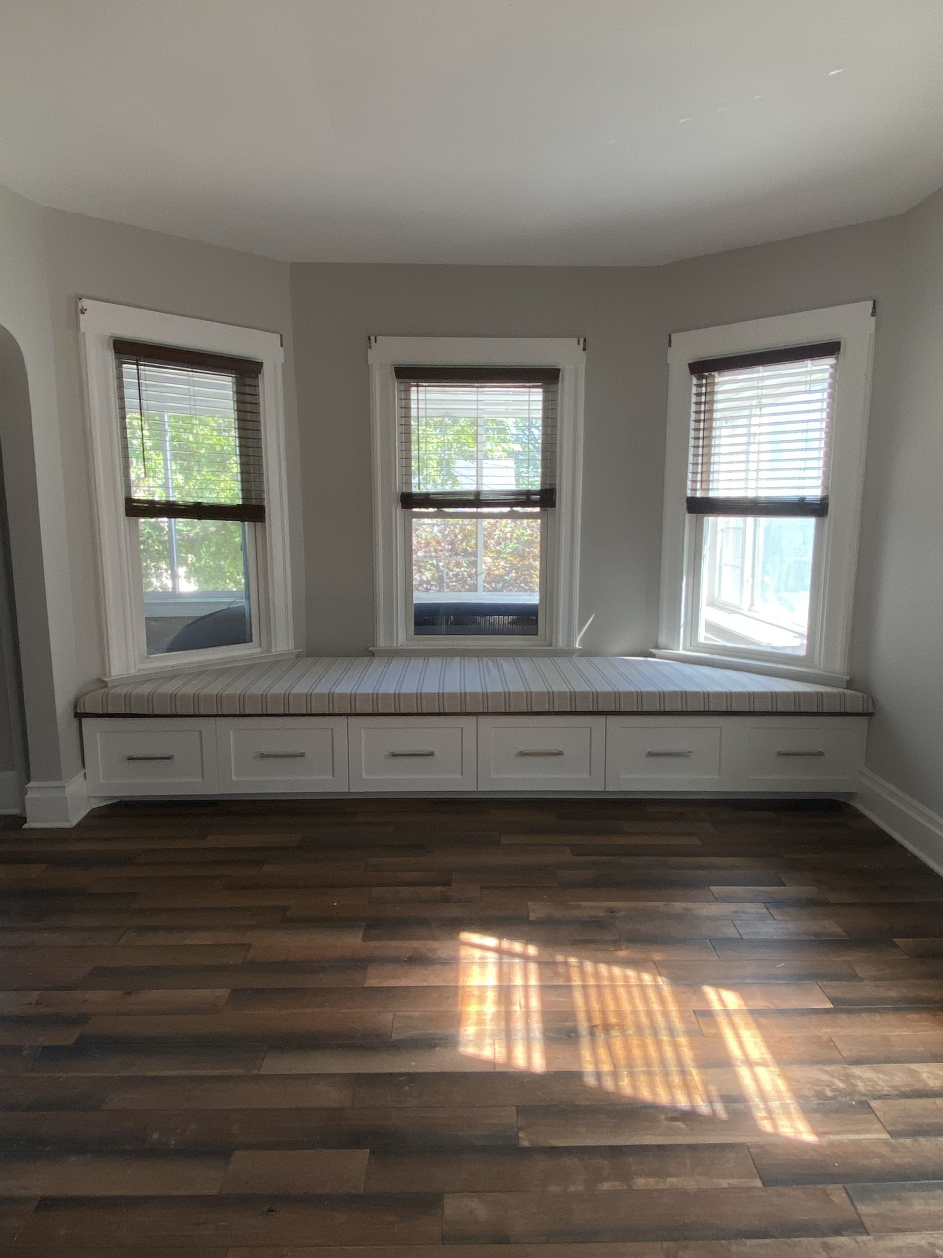 Creating a Bay Window Bench with Storage – Home Life with Jenn